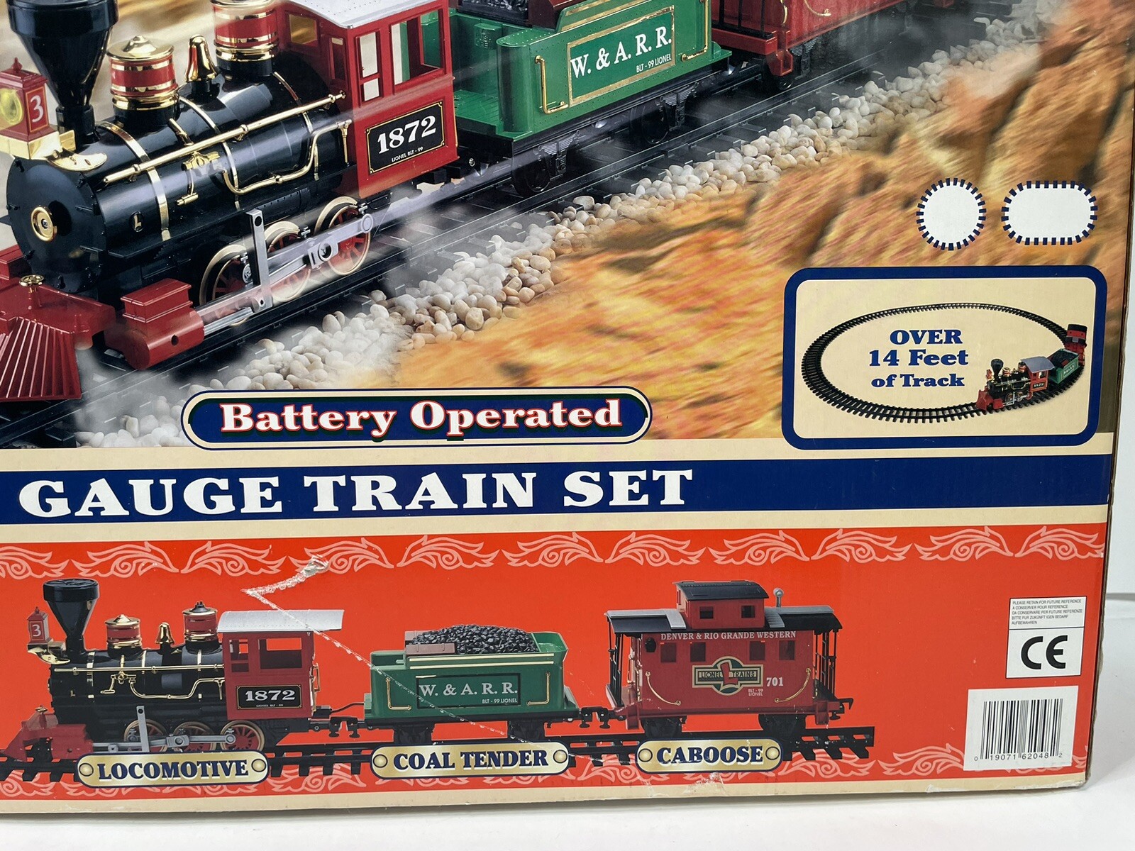 LIONEL TRAINS GOLD RUSH G GAUGE TRAIN SET | eBay