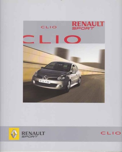 Catalogue / Brochure Renault Sport Clio 06/2006 France | eBay