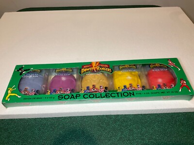 1994 Mighty Morphin Power Rangers Soap Collection. 5 Bars. #12 | eBay