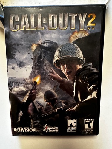 Call of Duty (COD) 2 [Windows / PC CD-ROM, 2005] 6-Disc Set *Complete ...
