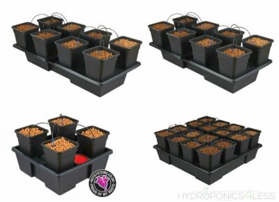 Origin IWS Wilma 4 8 System Hydroponics Self Watering Dripper Grow ...