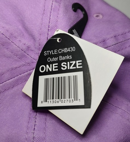 Lucky Seven Headwear Outer Banks Hat Adjustable Lavender OBX Ball Cap ...