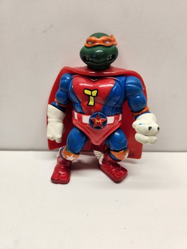 Vintage TMNT Sewer Heroes Super Mike 1993 Teenage Mutant Ninja Turtles ...