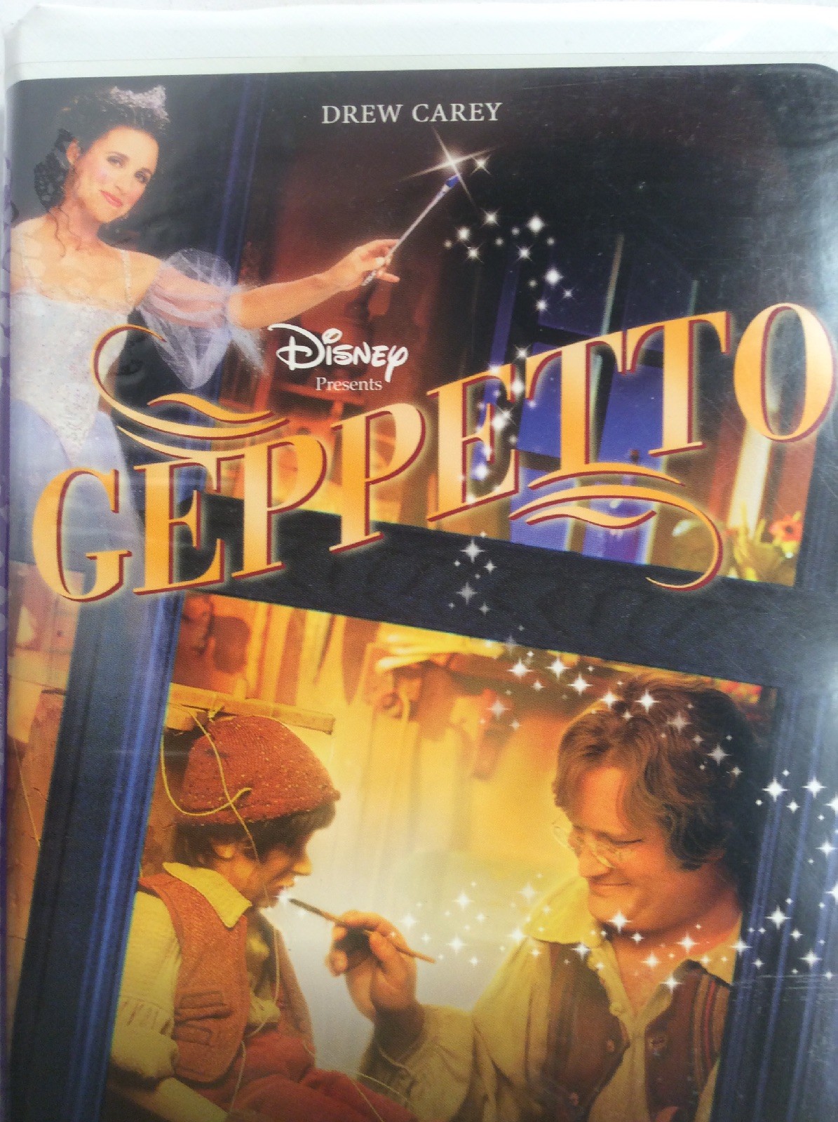 Geppetto VHS 2000 Clamshell Drew Carey MediaGnu 786936126273| eBay