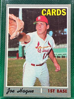 1970 Topps 362 Joe Hague St. Louis Cardinals | eBay