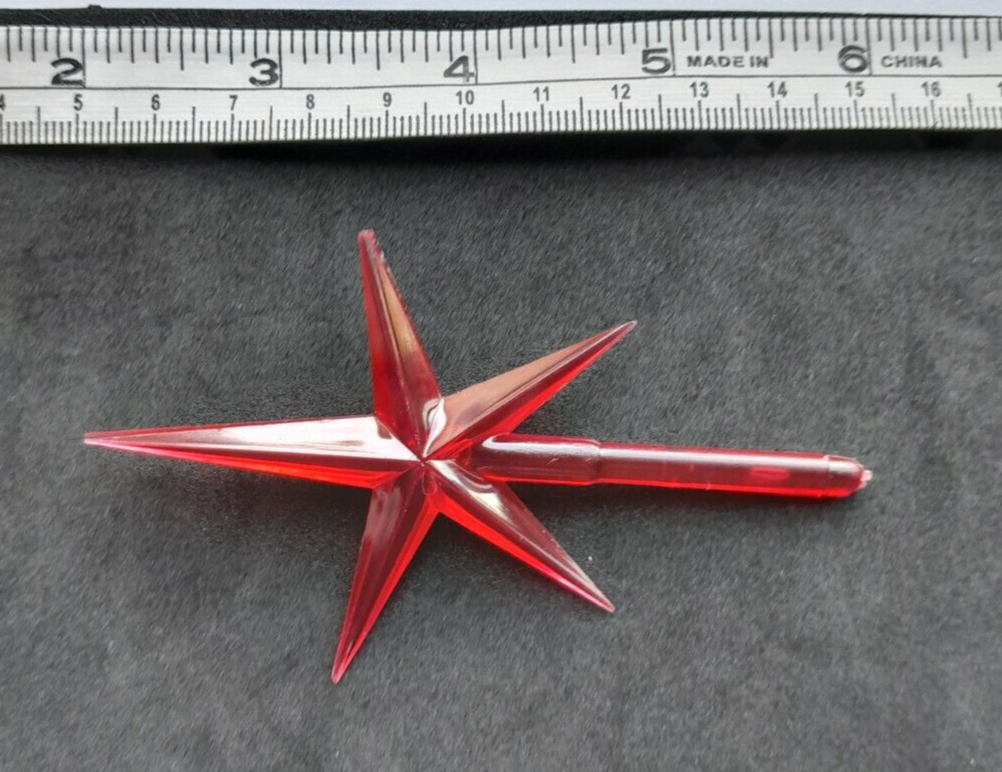 2 Pack Large RED Star Ceramic Christmas Tree-Topper | eBay