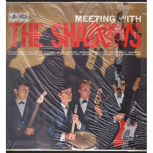The Shadows LP Vinyle Meeting With The Shadows/Emi Columbia Scellé | eBay