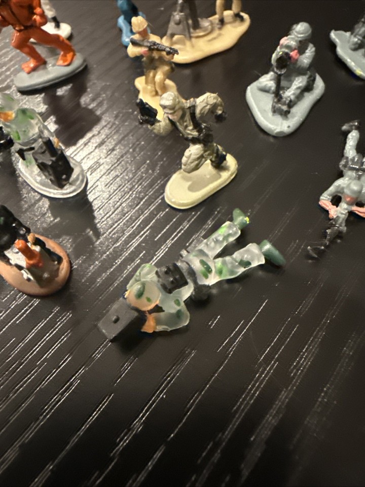 Micro Machines Military Troops Soldiers Figures, Construction Figurines ...