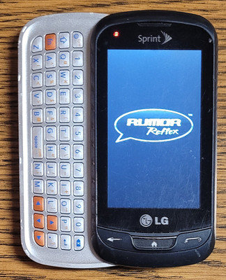 LG Rumor Reflex LN272 - Titan Gray ( Sprint ) Cellular Slider Phone | eBay