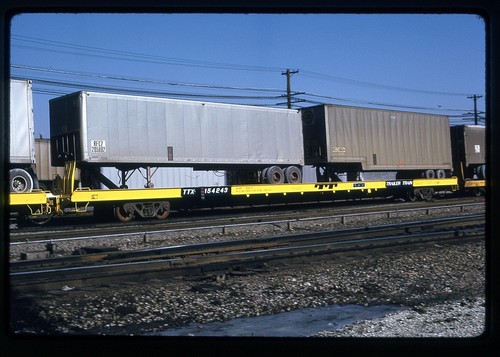 SCL RSCZ 296694 Trailer Train TTX 154243 Freight Car Original ...