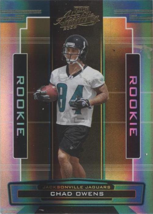 2005 Playoff Absolute Memorabilia - Rookie Chad Owens #203 /999 (RC ...