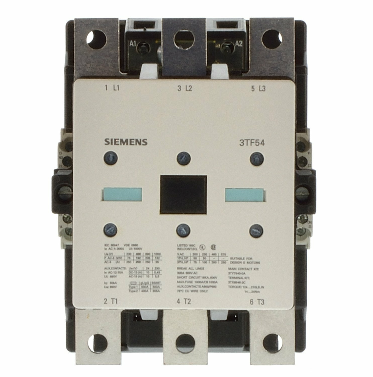 Siemens 3TF54-44-0AM0 Schütz 132KW Spule 220VAC | eBay