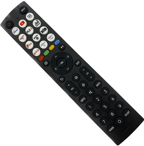 Genuine Hisense TV Remote Control for 58E6KTUK 4K UHD HDR DLED Freeview ...