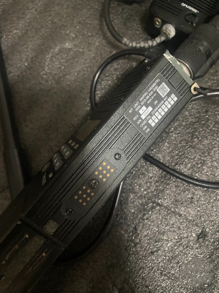 Nonfunctional Replica MBITR THALES PRC-148 Radio, nonfuctional Harris ...
