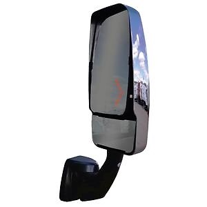 715638 Velvac RV Mirror Passenger Side Black Base Chrome VMAX Head for ...