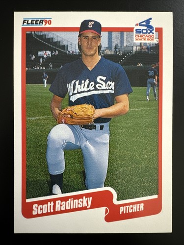 1990 Fleer Update #U-86 Scott Radinsky Chicago White Sox MINT FREE ...