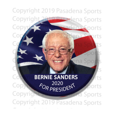BERNIE SANDERS for PRESIDENT 2020 CAMPAIGN BUTTON, 2.25"RB bsf, made in ...