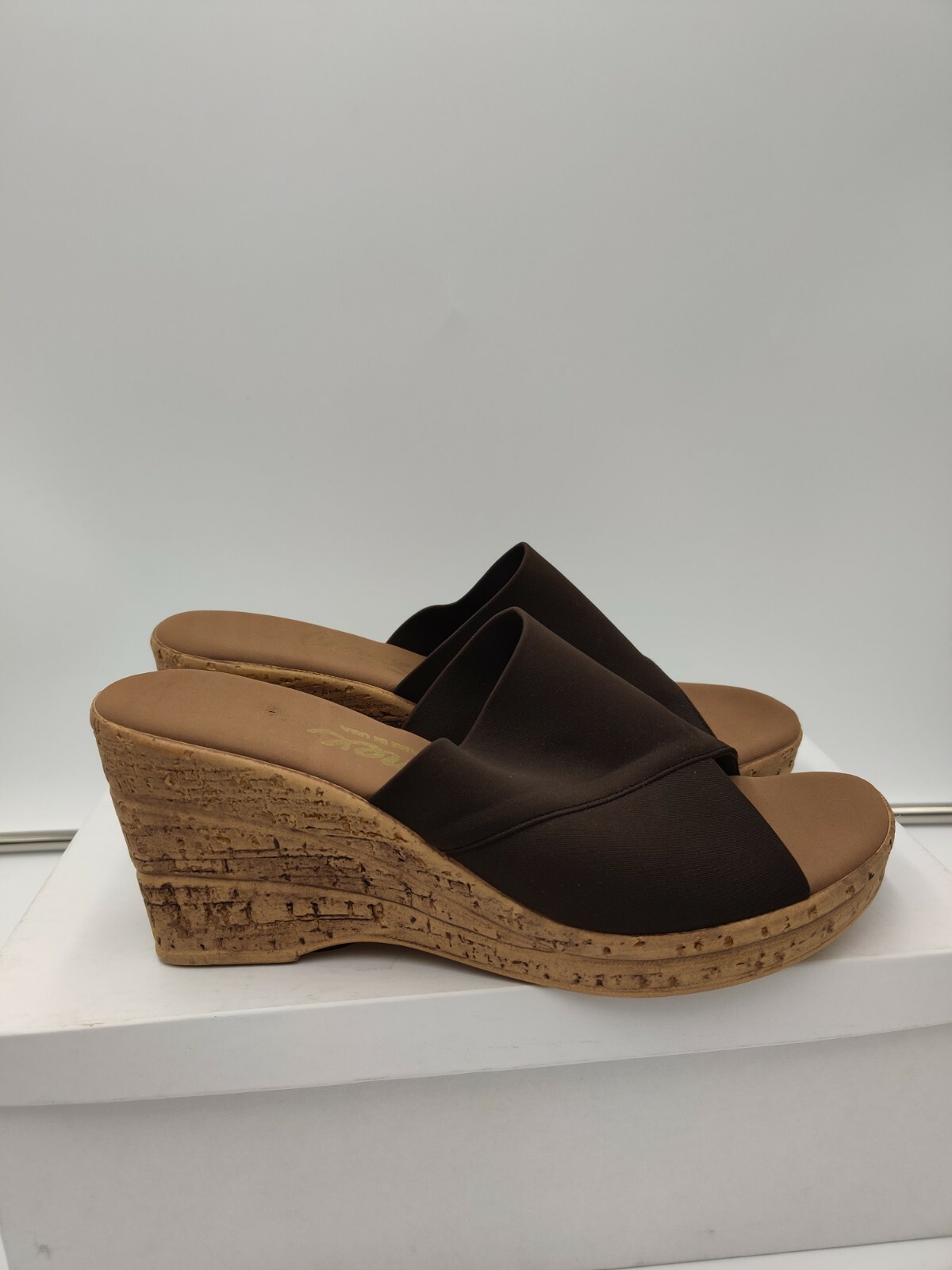 Women's Onex Christina Chocolate Brown Wedge Size 10 M | eBay
