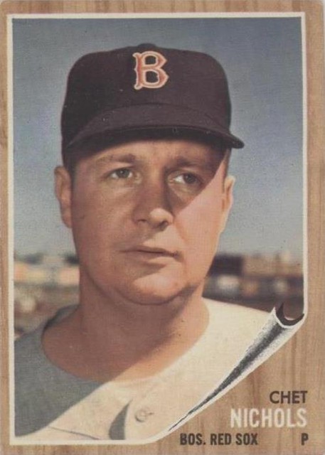 1962 Topps - #403 Chet Nichols for sale online | eBay