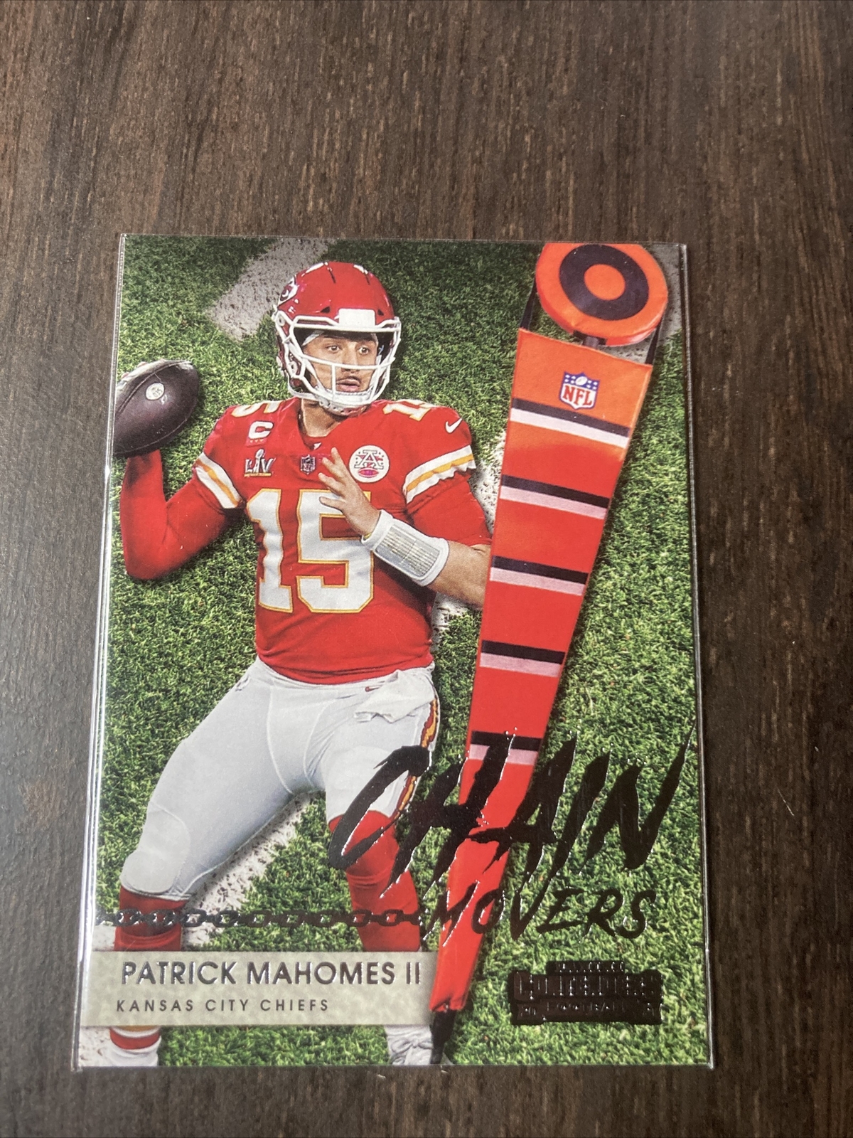 2021 Panini Contenders PATRICK MAHOMES II "CHAIN MOVERS" Ruby Red Foil ...