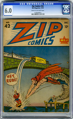 Zip Comics #42 (Dec 1943, Archie) for sale online | eBay