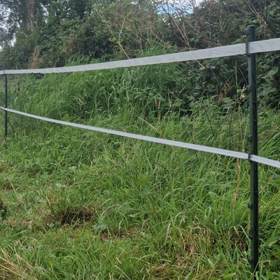 Plastic Electric Fence Post White Premium Plastic Paddock Posts