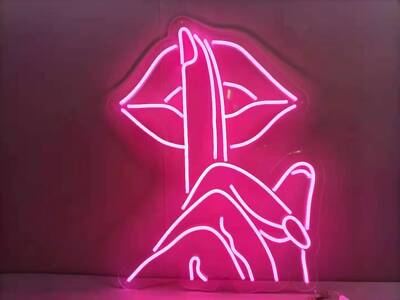 Shhh It's A Secret Vivid LED Neon Sign Lamp Light Flex Acrylic Bedroom ...