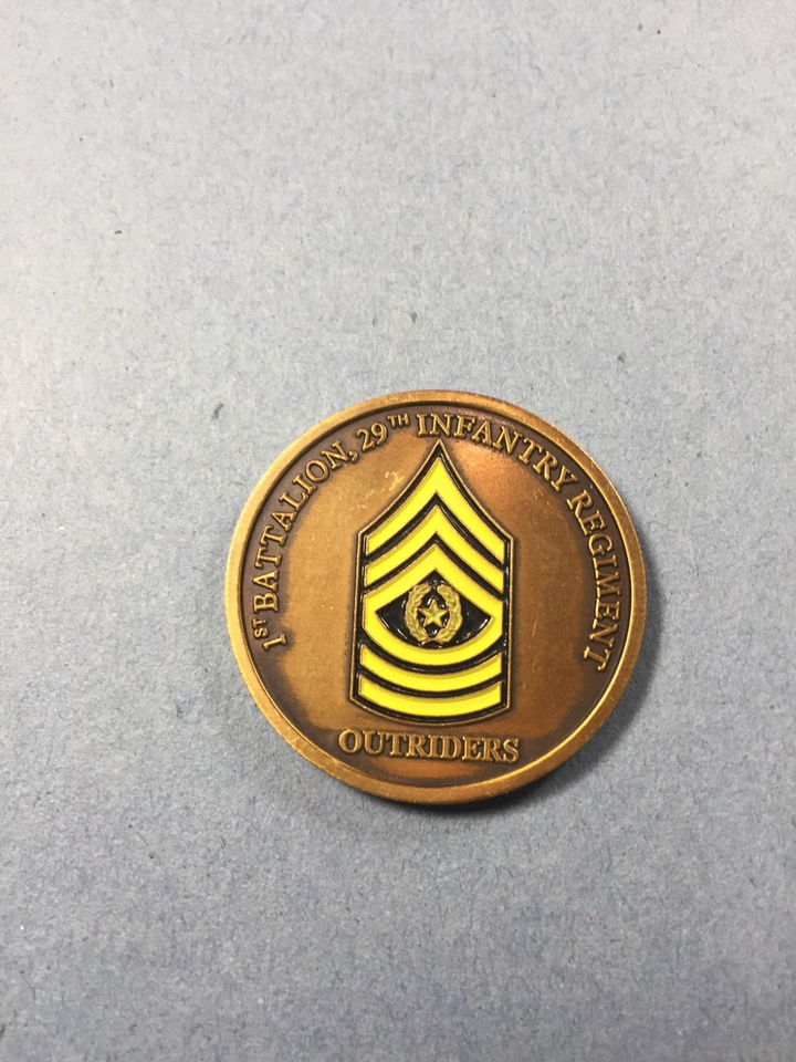 US Army Challenge Coin - 1st Battalion 29th Infantry Regiment | eBay