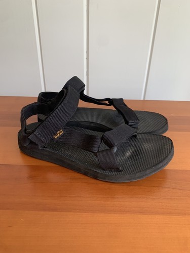 Tevas Original Sandal Black Size 6 Style 1003987 | eBay