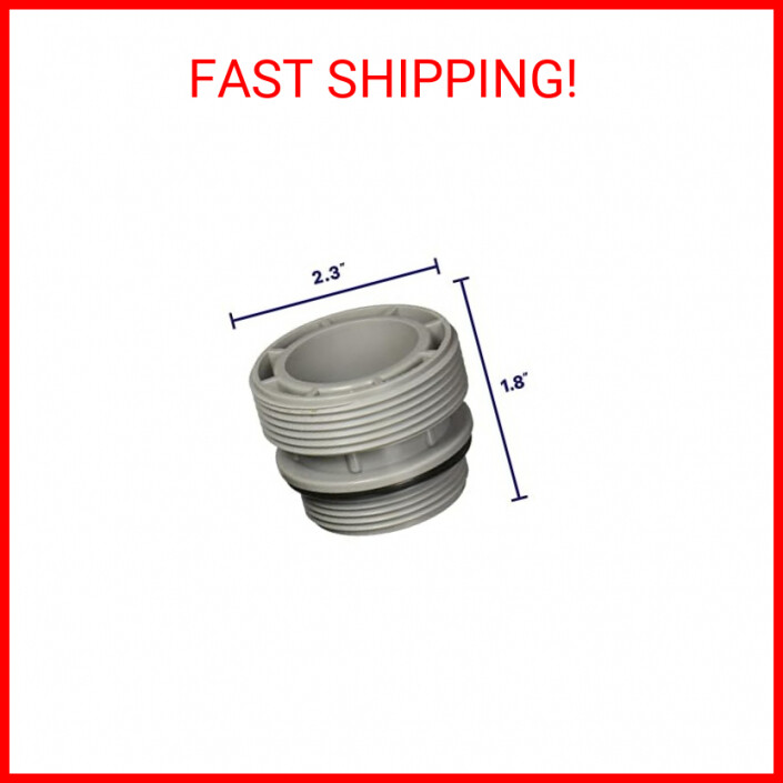 GAME 4560 40mm to 1 1/2 Inch Conversion Kit (For Intex & Bestway Pools ...