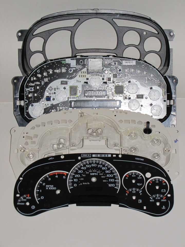 Add Trans Temp Gauge Service + Gauge Cluster Rebuild 03 04 05 06 GM ...