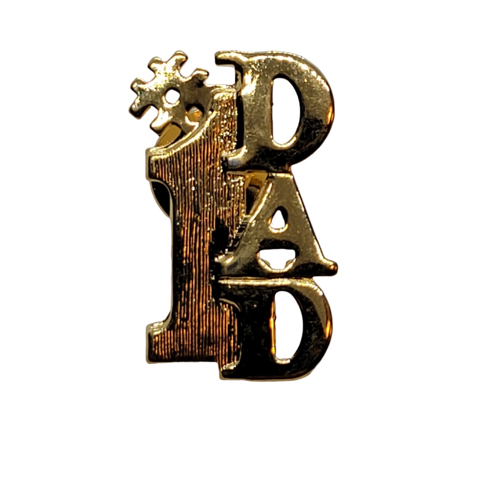 #1 Dad Pin - Gold Tone | eBay