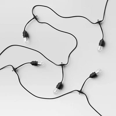 Black And White String Lights