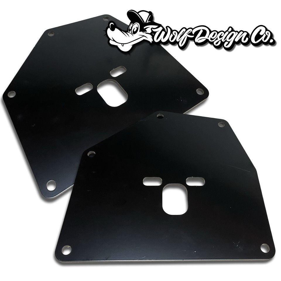 1963-1987 C10 C20 Front Air Ride Bag Kit Suspension Drop Brackets ...