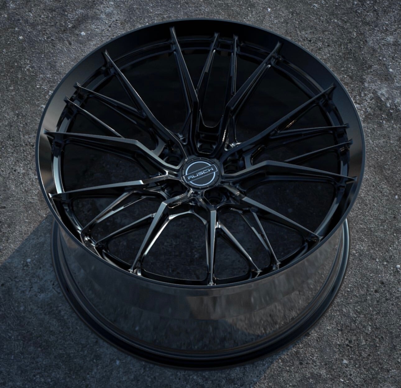 Premium Bespoke Forged Multipiece 6061-T6 Wheels Rusch GTE-R 20" 21 ...