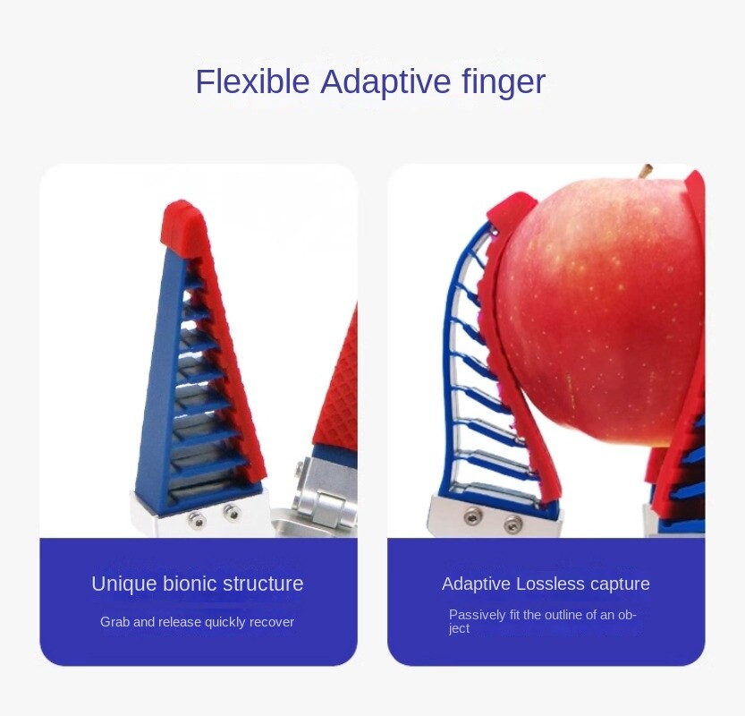 Motorised Gripper Bionic Robot Soft Finger Adaptive Easy Gripper Robot ...