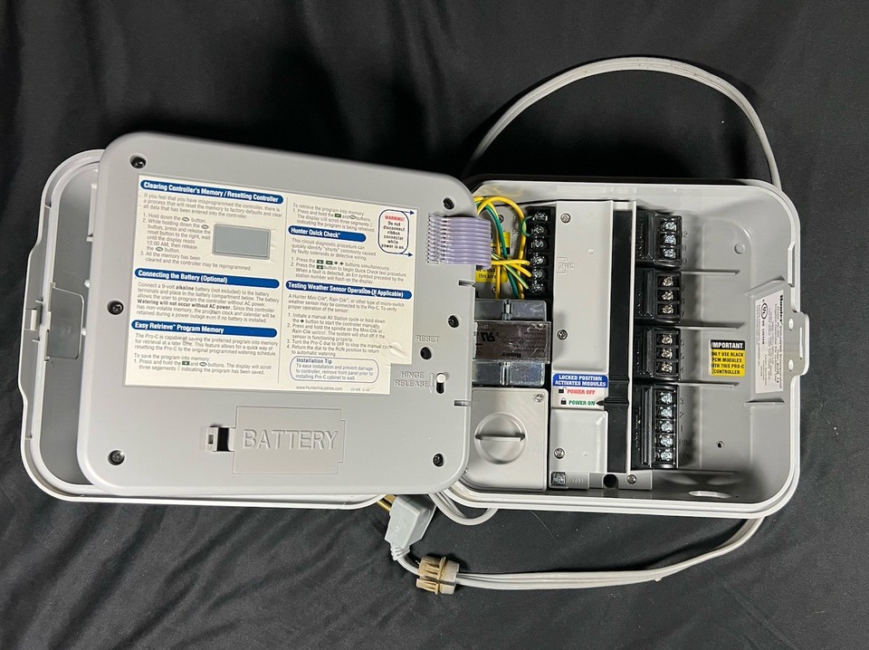 Hunter Pro-C 300 Outdoor 12 Zone Sprinkler Controller PC300 TESTED | eBay