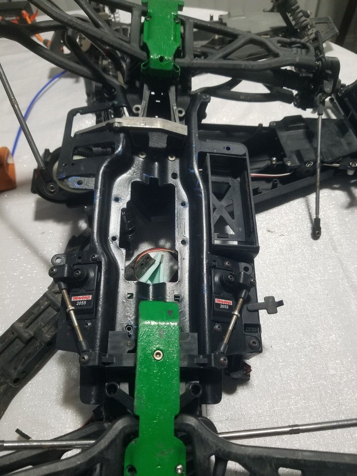 Rc Traxxas E-Revo Aluminum Chassis For Parts | eBay