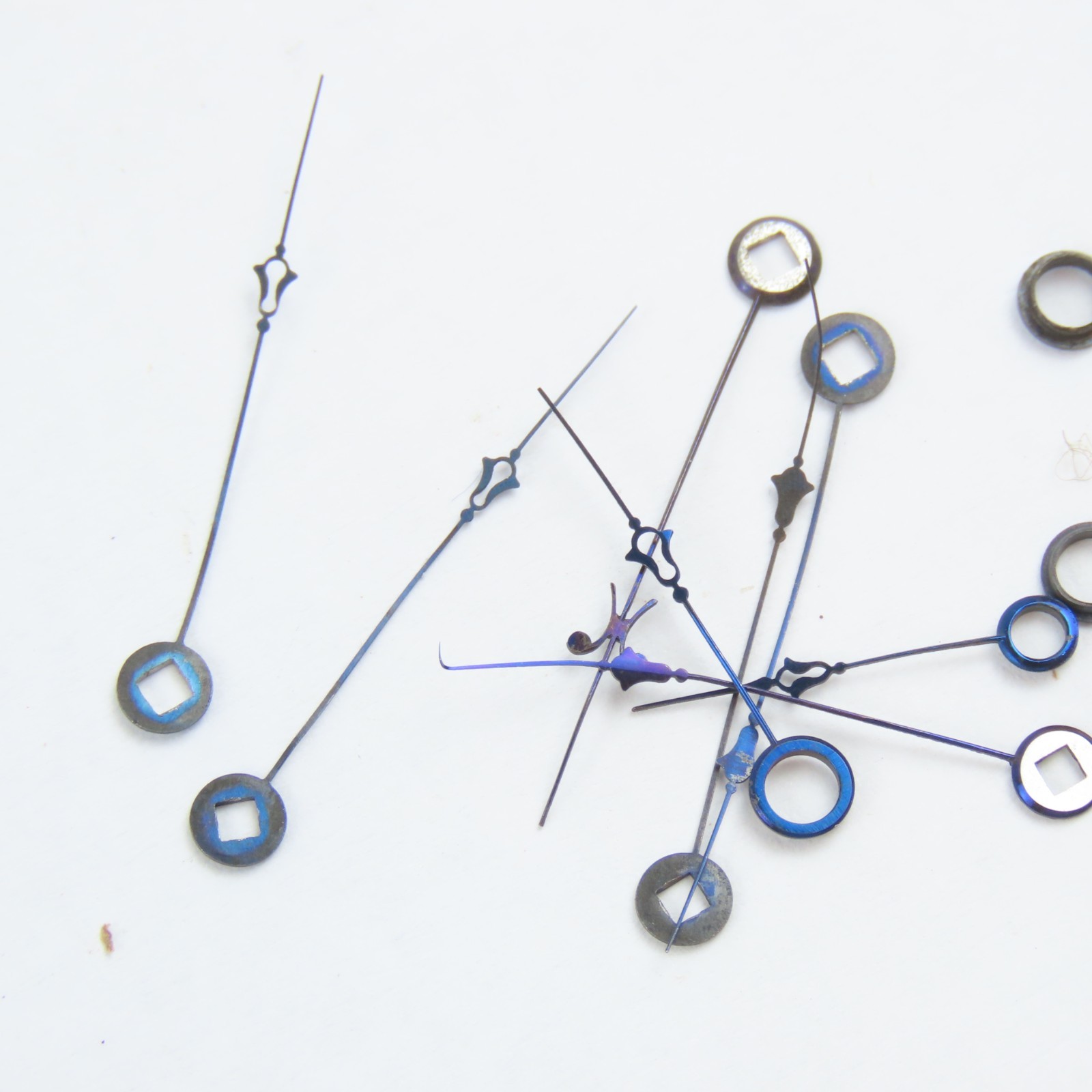 American Selection of Fancy 18 Size Key Set Blued PW Minute & Hour ...