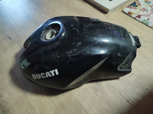 DUCATI MONSTER FUEL TANK P/N 586.3.044.1A. CLEAN INSIDE HAS SCRATCHES ...