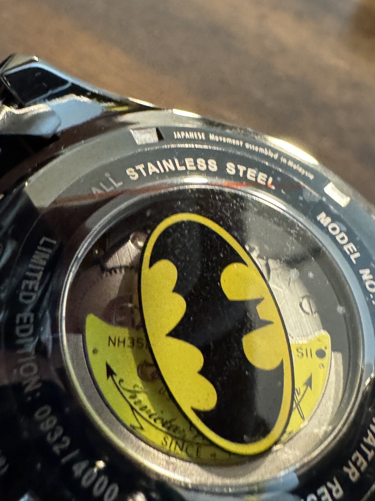 Invicta 26901 DC Comics Batman Stainless Steel Automatic Men's Watch ...