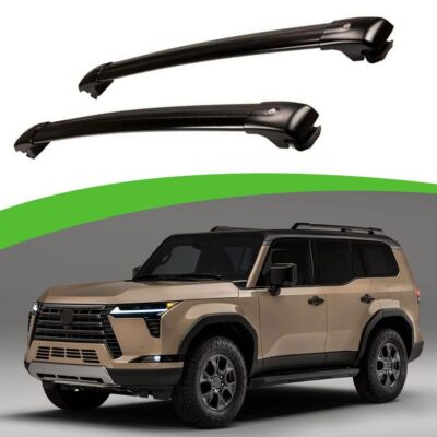 2pcs Fits for Lexus GX550 Overtrail 2024 2025 Roof Rail Racks Cross Bar ...
