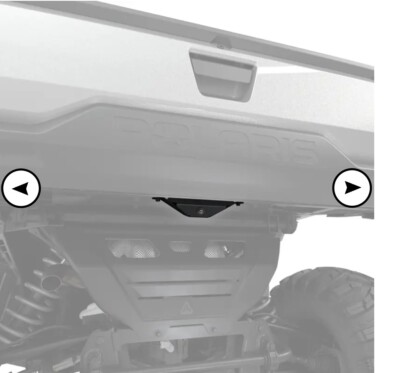 Polaris 2890858 Rear Facing Backup Camera Kit with Hitch Visibility ...