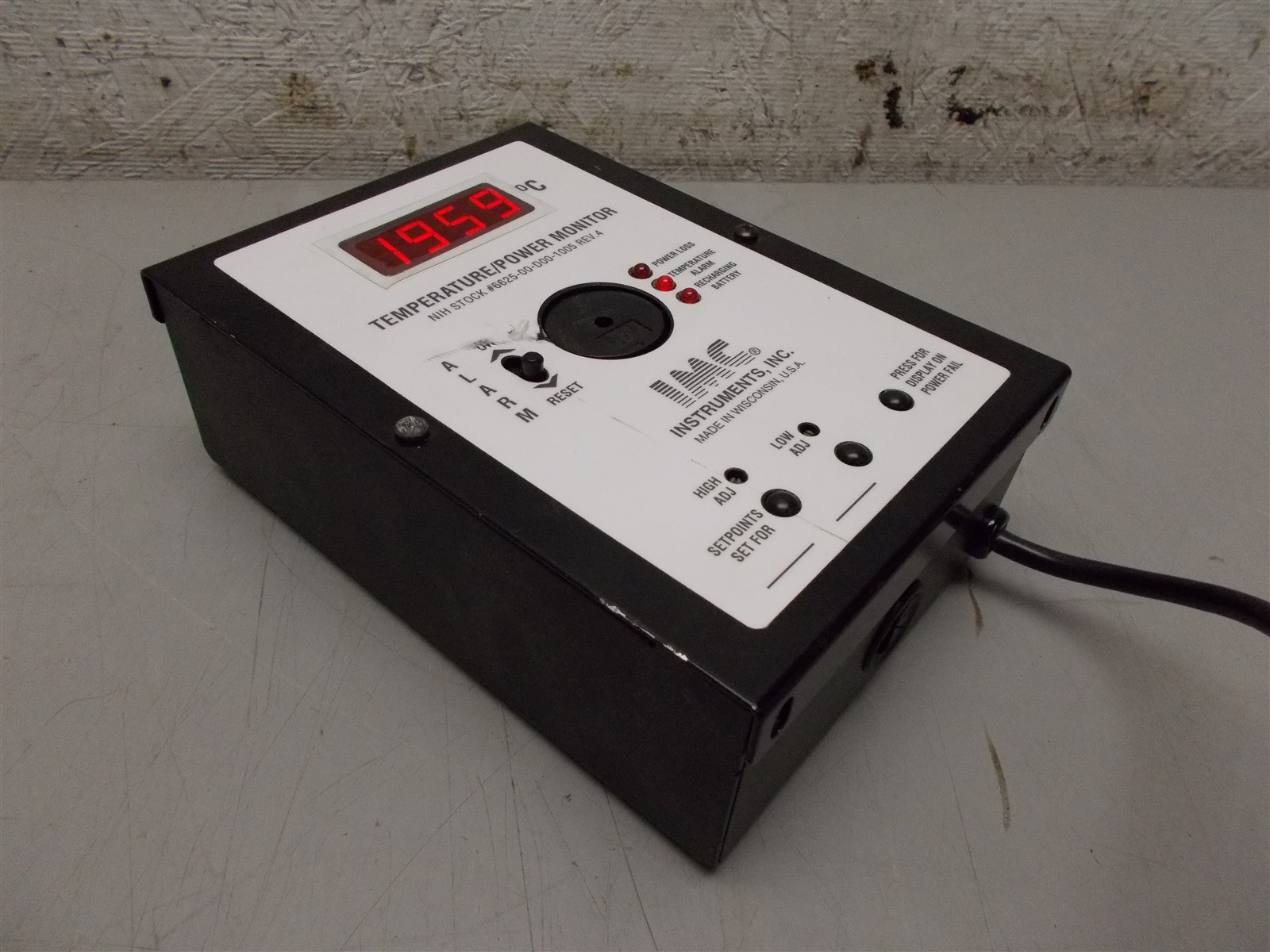 IMC Instruments Temp/Power Monitor 6625-00-D00-1005 Rev 4 | eBay