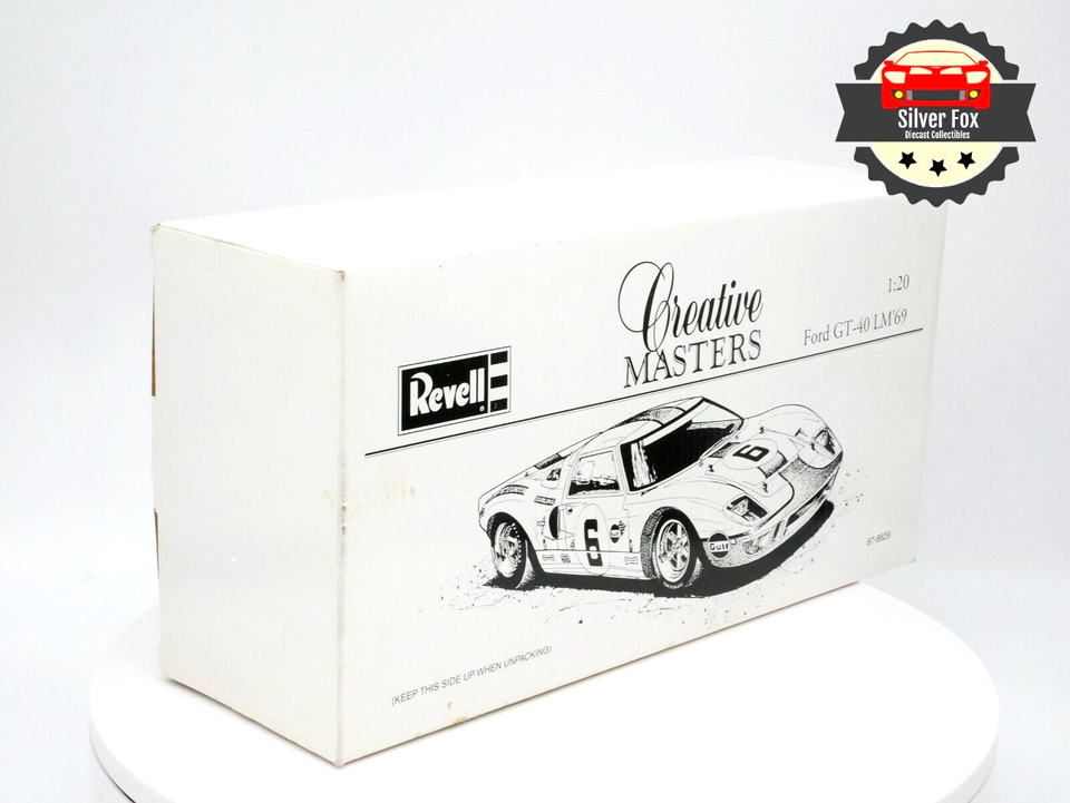 REVELL CREATIVE MASTERS 87-8829 FORD GT-40 LE MANS 1969 #6 1:20 SCALE ...