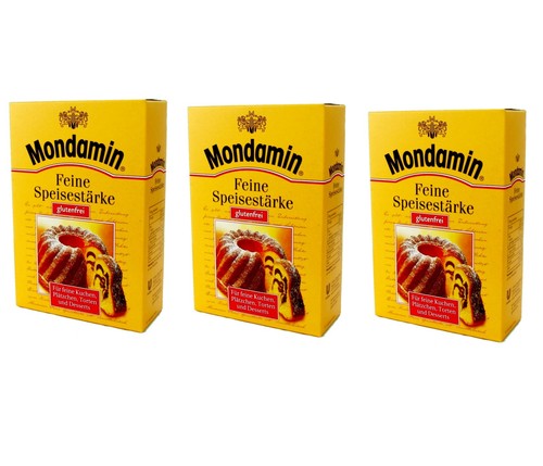 3x 400g Mondamin Feine Speisestärke Glutenfrei zum Backen & Kochen | eBay