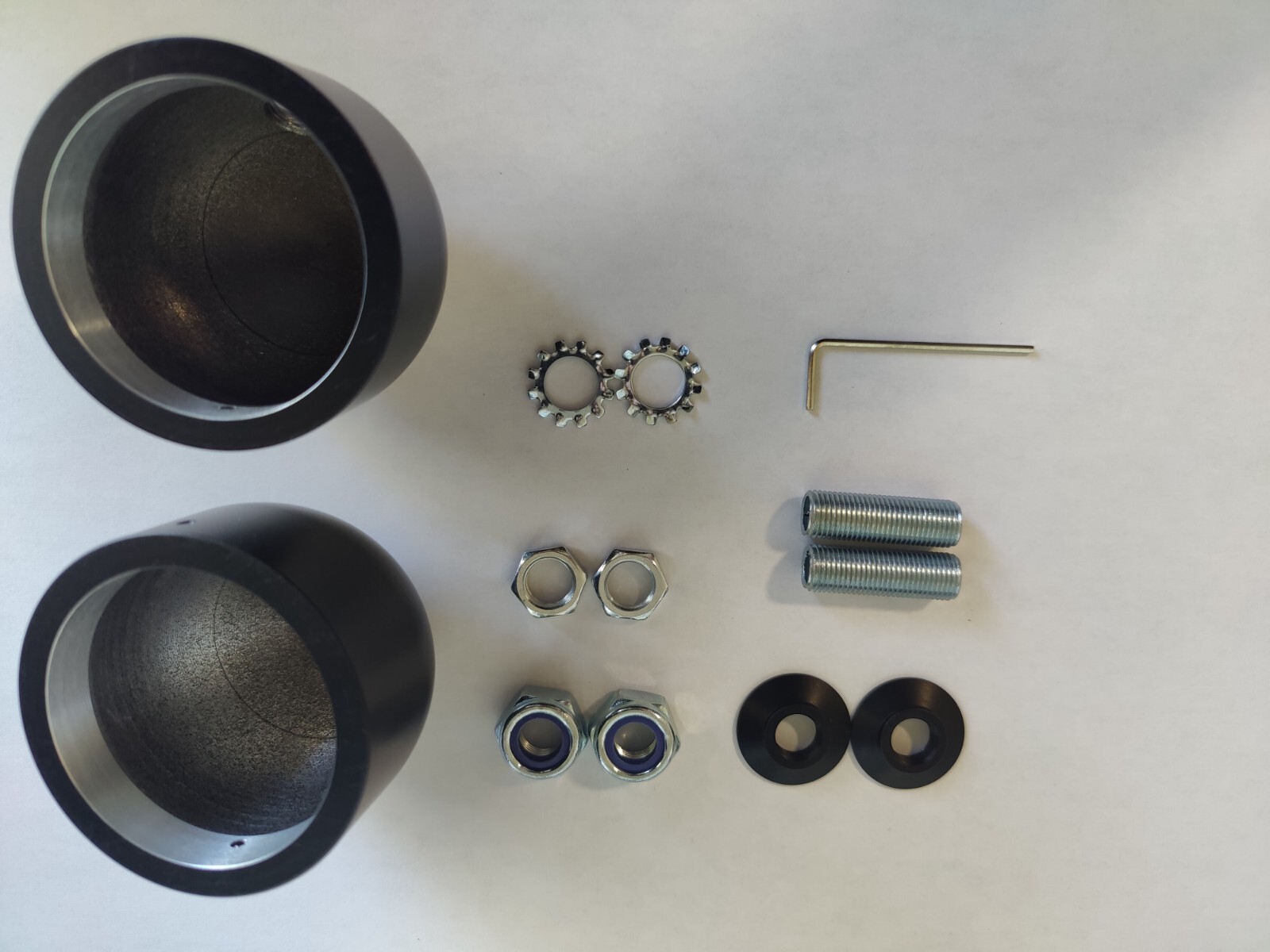 Black Aluminum Tweeter Pods Mounting Pod Custom Scan Speak D3004/602006 ...