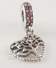 TREE OF LOVE Authentic PANDORA Enamel Heart VALENTINE'S Dangle Charm ...