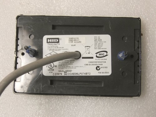 HID THINLINE II 5395CK100 CARD READER Black | eBay