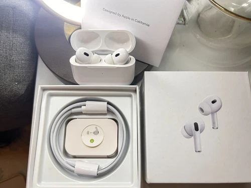 Apple Pro (2nd Generation) Earphone Wireless with Charging Case ...